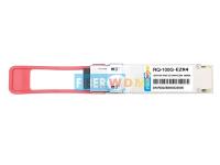 China 100G QSFP28 EZR4 100km 1310nm LC Optical Transceiver Module for SM Fiber for sale