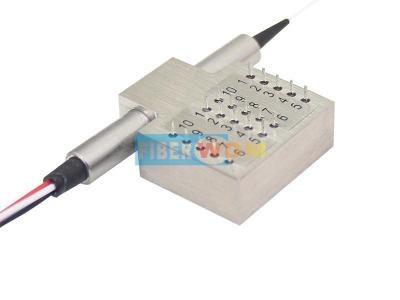 China 1x4 Fiber Optical Switch Mechanical Fiber Network Switch High Isolation for sale