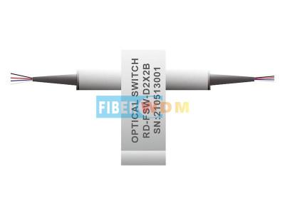 China Dual 2x2 Mechanical Optical Switch High Isolation 1260-1620nm 3V 5V for sale
