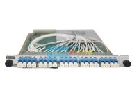 China 2-18 Channel WDM MUX DEMUX Card CWDM DWDM Low Insertion Loss Optical Multiplexer for sale