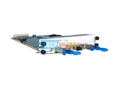 China 30W 200G Muxponder 1xCFP2 2xQSFP28 Optical Transmission Network DWDM 50GHz for sale