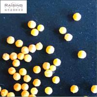 China Retro reflective road marking glass beads for rainy nights yellow and white for sale