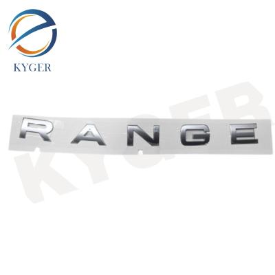 China LR026394 Tail Door Logo Nameplate for Range Rover Compatible with LR026395 LR026397 LR030775 for sale