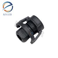 China Water Outlet Thermostat Housing for Range Rover Vogue Sport Velar LR3 LR4 3.0L 5.0L with Drain Screw for sale