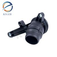 China Bottom Radiator Hose Connector LR013165 JDE9014 3.0L V6 Diesel Coolant Inlet Pipe for Land Rover for sale