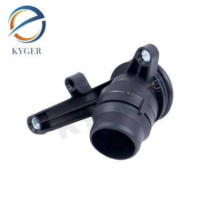 China Bottom Radiator Hose Connector LR013165 JDE9014 3.0L V6 Diesel Coolant Inlet Pipe for Land Rover for sale