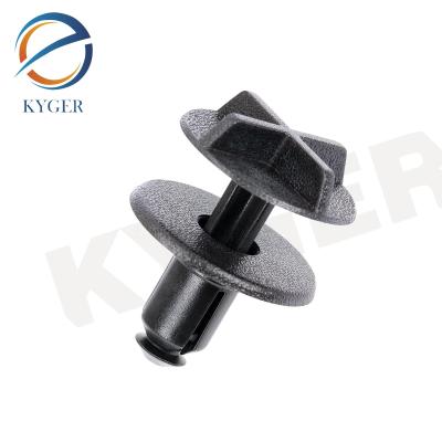 China LR024316 Auto Fastener Plastic Car Clip Battery Cover Panel Clip Black Nylon for Range Rover EVOQUE 2012-2018 L538 for sale