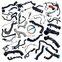 China KYGER Auto Radiator Coolant Hose Water Pipe for Land Rover Jaguar BMW Mercedes Benz 1-5 Days Lead Time for sale
