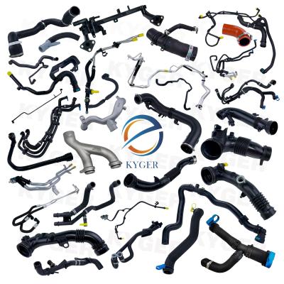 China KYGER Auto Radiator Coolant Hose Water Pipe for Land Rover Jaguar BMW Mercedes Benz 1-5 Days Lead Time for sale