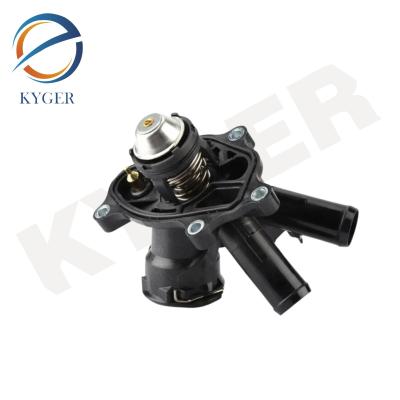 China 271 200 03 15 Integrated Thermostat Housing Assembly with Sensor for Mercedes Benz W204 - OE Compatible 2712000115 2712000215 for sale