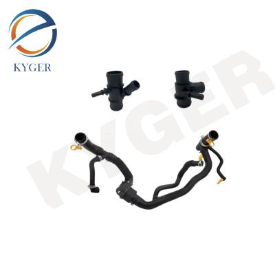 China KYGER LR025969 LR020126 Water Pipe Connector for Land Rover Discovery 4 L319 Range Rover Sport L320 3.0TD for sale