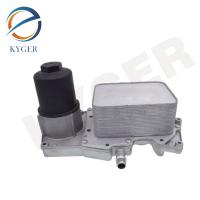 China KYGER Engine Oil Cooler Aluminum Radiator AL3Q6B624-DB for Land Rover Range Rover 448DT 2013- LR022895 for sale