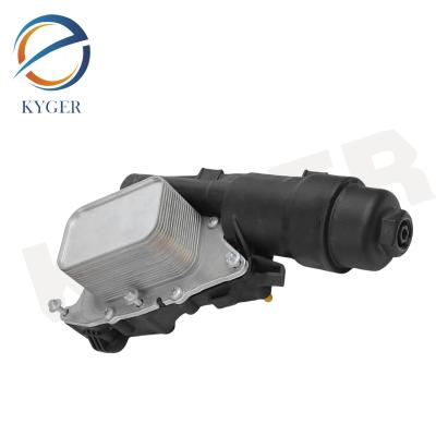 China BMW Aluminum Engine Oil Cooler with Filter 11428585235 for L12 F45 F46 F48 F39 Models - ISO16949 Certified for sale