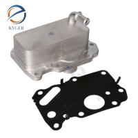 China Engine Oil Cooler LR075630 LR073678 DANA for Land Rover Discovery 5 Sport Range Rover Evoque Velar Defender for sale