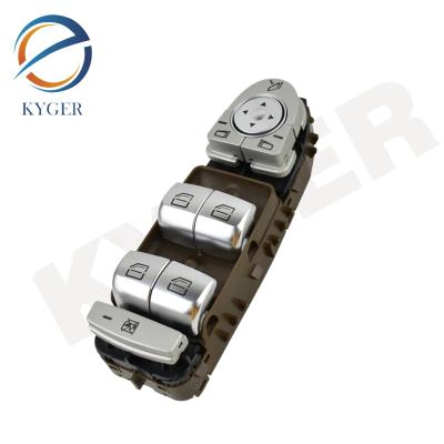 China Power Window Switch 2229052004 Coffee Color Front Lifter Switch for Mercedes Benz W222 W213 for sale