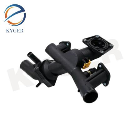 China KYGER Engine Thermostat LR005631 82C for Land Rover Discovery III 2004-2009 Cooling System for sale