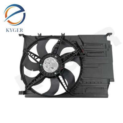 China Radiator Condenser Cooling Fan 17427617610 for BMW Mini F45 F46 F55 X1 F48 12V for sale