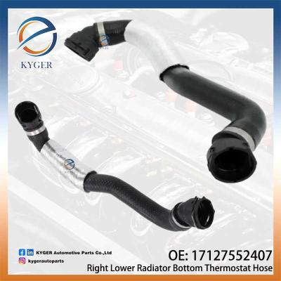 China Right Lower Radiator Bottom Thermostat Hose 17127552407 for BMW E90 E91 E92 E93 E82 E88 for sale