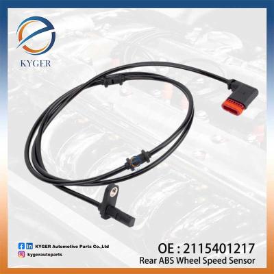 China Rear ABS Wheel Speed Sensor 2115401217 for Mercedes Benz W211 S211 C219 12V for sale