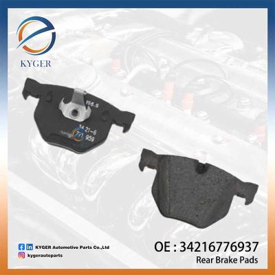 China Rear Brake Pads Set for BMW E60 E61 E63 E64 F15 F85 OE 34216776937 34216868497 for sale