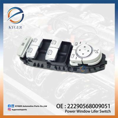 China Master Power Window Lifter Switch 22290568009051 20590568119051 for Mercedes Benz W205 C205 N293 X253 for sale