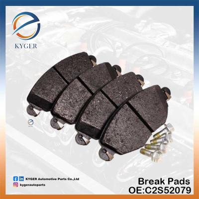 China C2S52079 Brake Pad Set 4 Pcs for Jaguar X-Type | ISO16949 Certified Auto Parts with 12-Month Warranty for sale