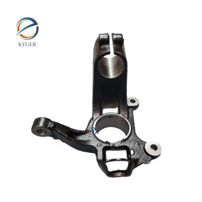 China LR006859 Front Left Steering Knuckle Spindle Bracket for Land Rover Freelander 2 2006-2014 for sale