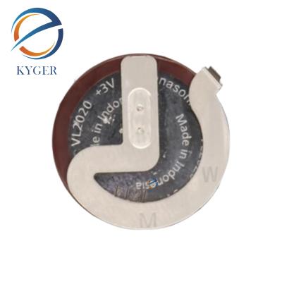 China VL2020 105°C Pins Replace +3V Rechargeable Battery for BMW Car Key Remote for sale
