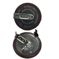 China VL2020 90 Degree Pins Rechargeable Battery 3V for BMW Car Key Remote Replacement for sale