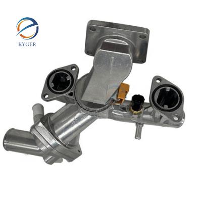 China Aluminum Thermostat LR005631 4.4L V8 Engine for Range Rover Sport L320 Discovery III L319 2006-2009 for sale