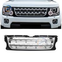 China Front Bumper Grille Black Side Silver LR051299 for Land Rover Discovery 4 2014 L319 for sale