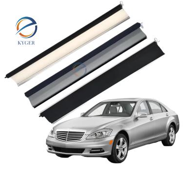 China Front Rear Sunroof Curtain Sun Shade Assembly A2217800640 for Mercedes S-Class W221 2006-2012 Gray Beige Black for sale
