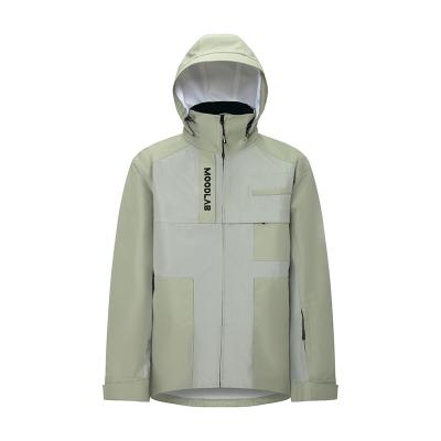 China Heated Waterproof Ski Suit Jacket 2024 Hardshell Pressure Glue Colors for sale