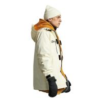 China MOODLAB Red Insulated Winter Ski Snow Jacket for Adults 100g Filling Warmth for sale