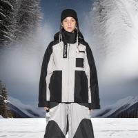 China Full Pressure Glue Ski Suit 100% Polyester Hard Shell for Ski Snow Wear Sportswear for sale