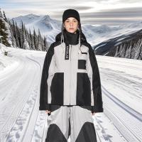 China Full Pressure Glue Ski Suit 100% Polyester Hard Shell for Ski Snow Wear Sportswear for sale
