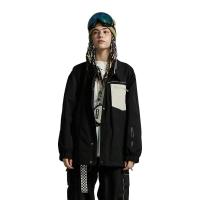 China Custom Logo Printed Outdoor Jacket for Adults Waterproof Breathable 10000mm for sale