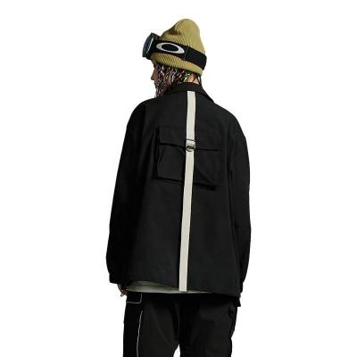 China Men's Windproof Winter Ski Jacket for Snow Racing Wind-Resistant Snow Wear for sale