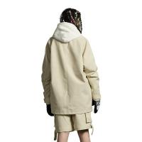China Waterproof Unisex Skiing Hoodie Jacket Windproof Polyester Snow Gear 10000mm 5000g for sale