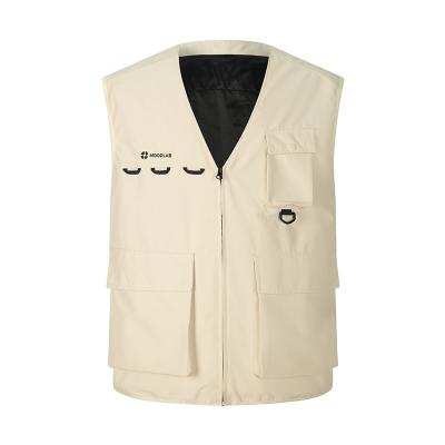 China Custom Streetwear Cargo Vest with Logo Lining for Men 500pcs MOQ for sale