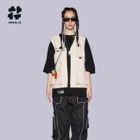 China Custom Streetwear Cargo Vest with Logo Lining for Men 500pcs MOQ for sale
