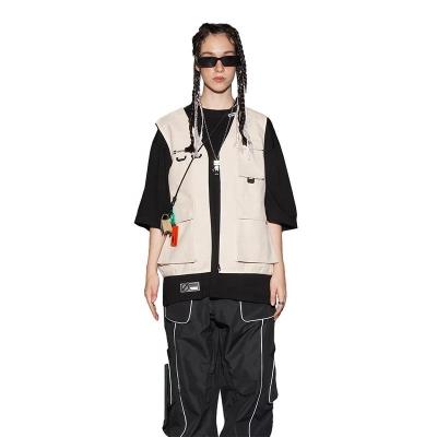 China Customized Unisex Safari Jacket with Heat Transfer Printing Breathable Fabric 100-130cm for sale