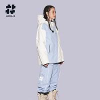 China Windproof and Rainproof Winter Season OEM Solid Color Ski Pants with Reflective Lines for sale