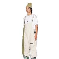 China End Contrast Color Ski Snow Overalls Windstopper Material Sportswear 2 Layer 10000mm Waterproof for sale