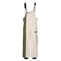 China End Contrast Color Ski Snow Overalls Windstopper Material Sportswear 2 Layer 10000mm Waterproof for sale