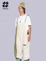 China End Contrast Color Ski Snow Overalls Windstopper Material Sportswear 2 Layer 10000mm Waterproof for sale