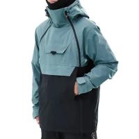 China Men's Waterproof Winter Ski Suit Hooded Snowboarding Overalls Windproof One-Piece Plus Size for sale