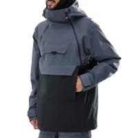 China Men's Waterproof Winter Ski Suit Hooded Snowboarding Overalls Windproof One-Piece Plus Size for sale