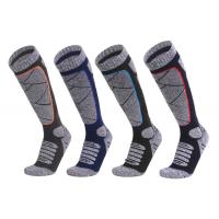 China Thermal Knee High Ski Socks for Snowboarding 80% Merino Wool Winter Sports Socks for sale