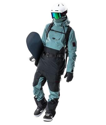 China Custom Waterproof Hooded Snowboarding Overalls Breathable Polyester Men Plus Size 500pcs MOQ for sale